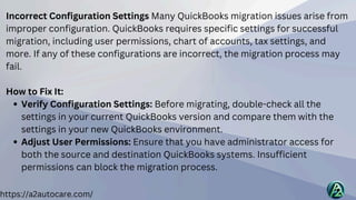 QuickBooks Migration Error: What Went Wrong and How to Fix It | PPT