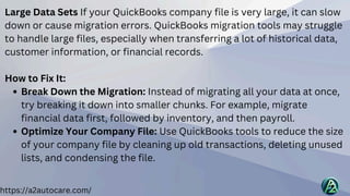 QuickBooks Migration Error: What Went Wrong and How to Fix It | PPT