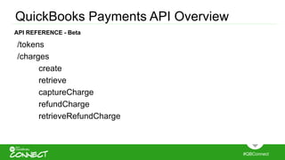 Intuit QuickBooks Payments API | PPTX