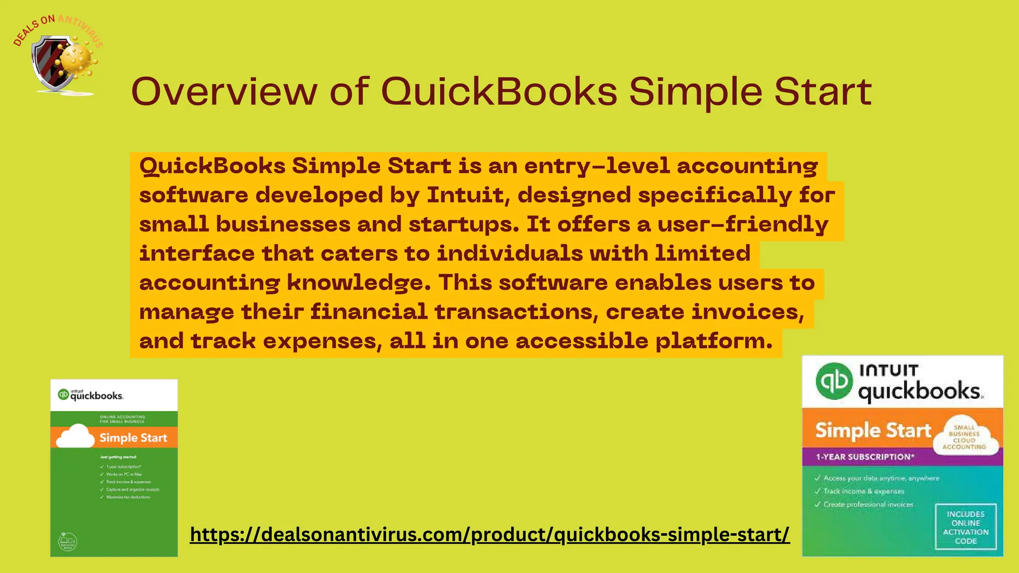 Quickbooks Simple Start Accounting Software In The USA.pdf