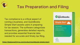 Quickbooks Simple Start Accounting Software In The USA.pdf