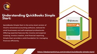 Quickbooks Simple Start Best Prices Online In The USA.pdf
