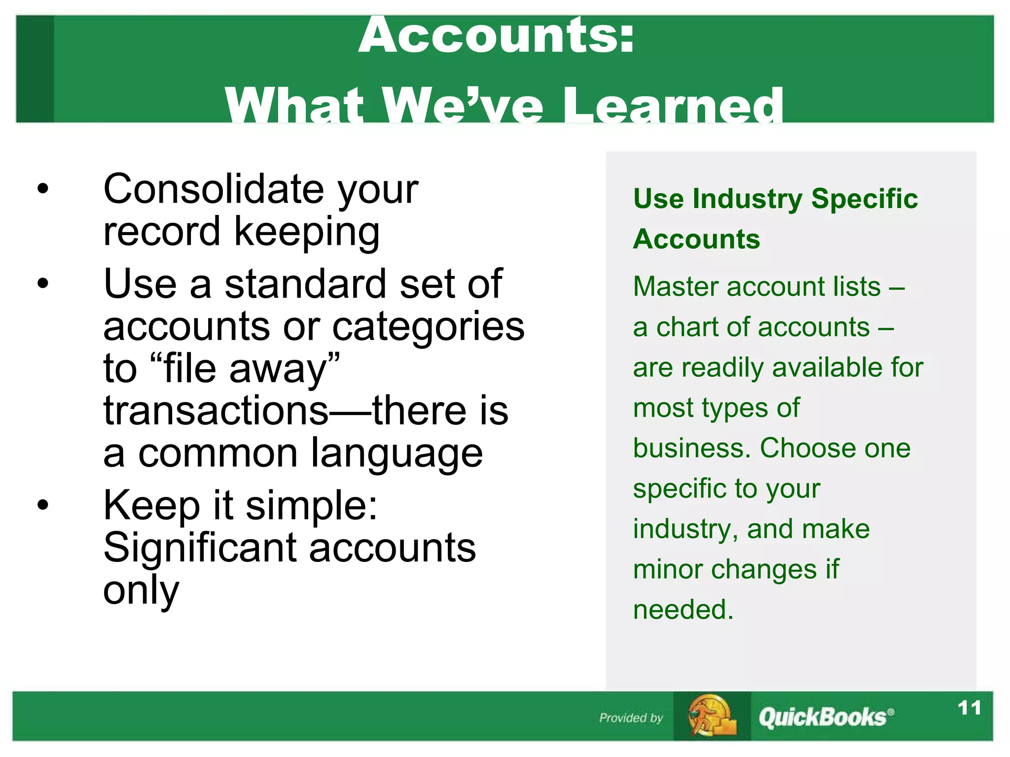Quickbooks Simple Start Presentation | PPT