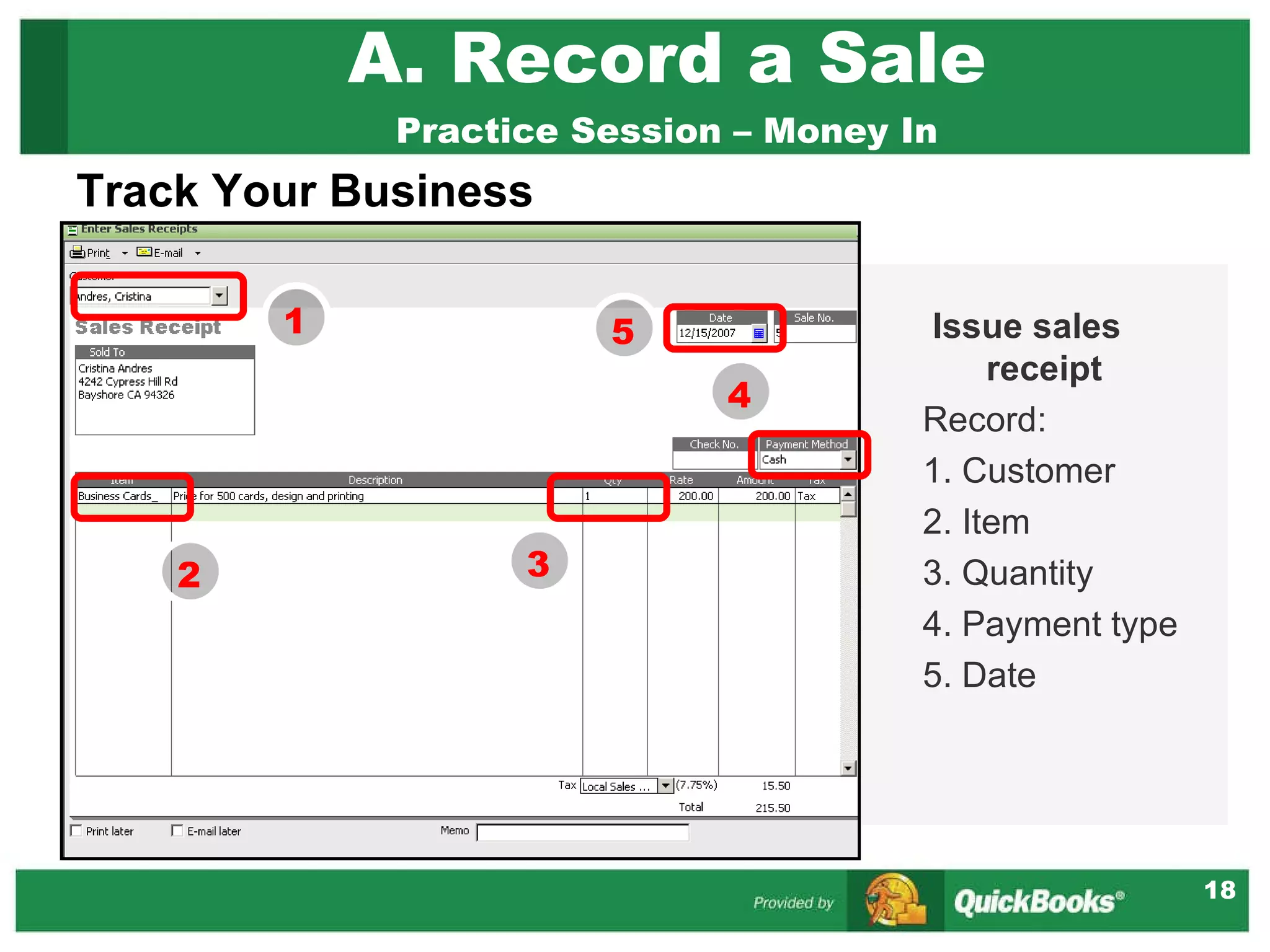 Quickbooks Simple Start Presentation | PPT