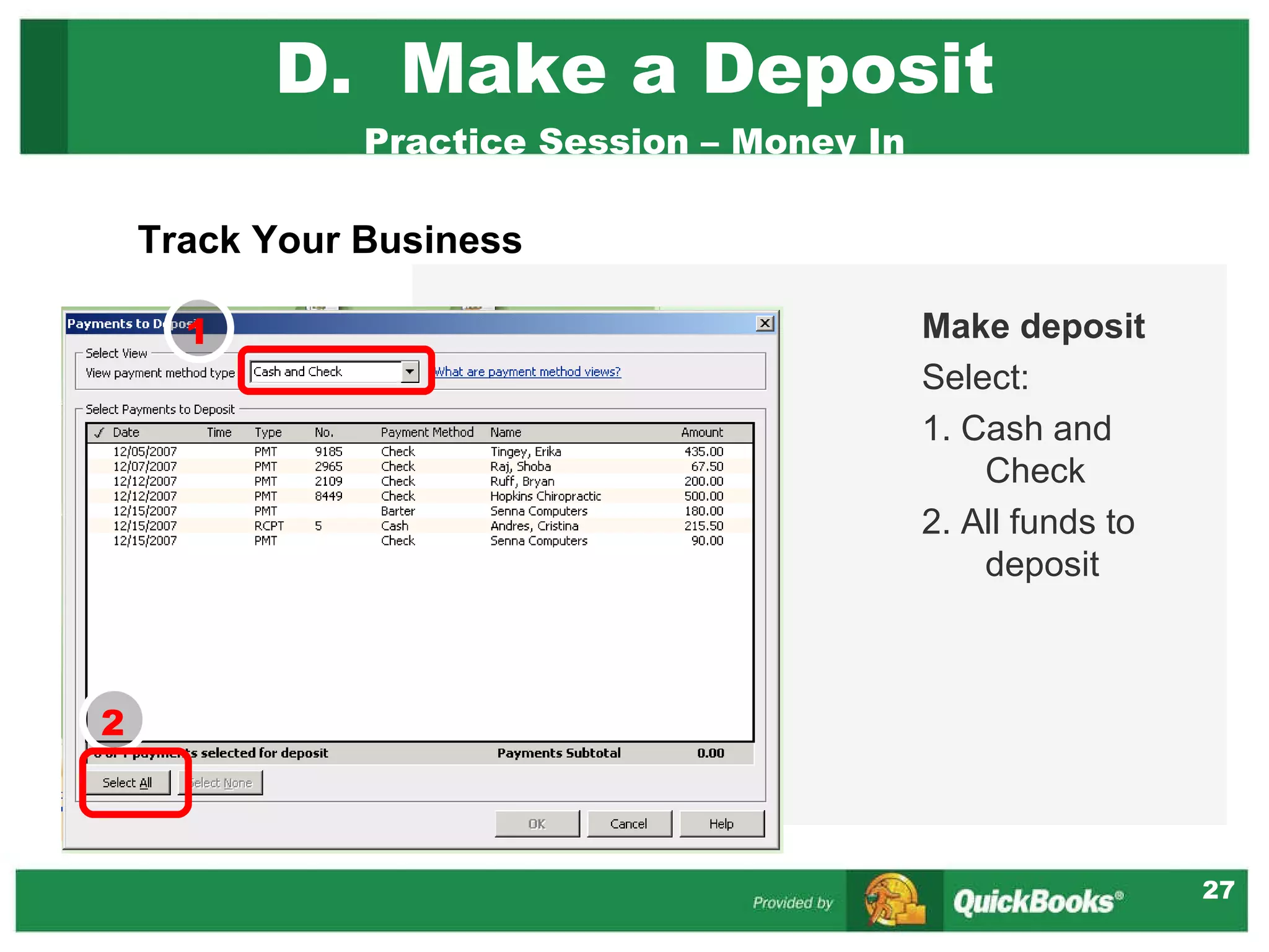 Quickbooks Simple Start Presentation | PPT