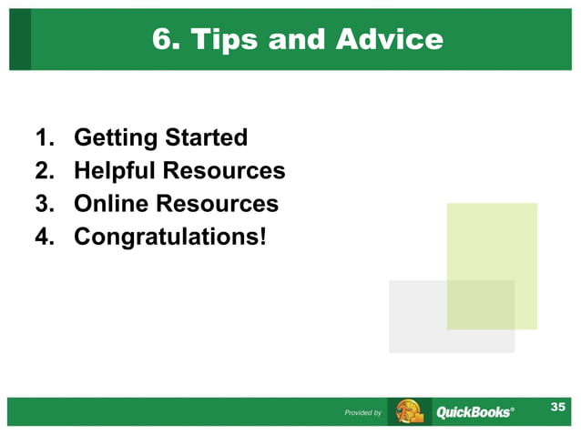 Quickbooks Simple Start Presentation | PPT
