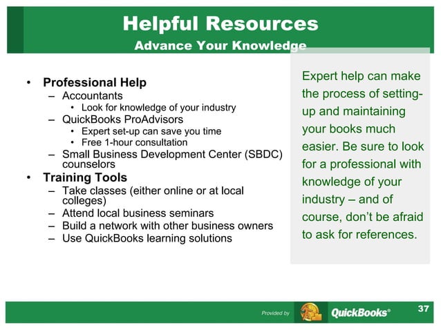 Quickbooks Simple Start Presentation | PPT