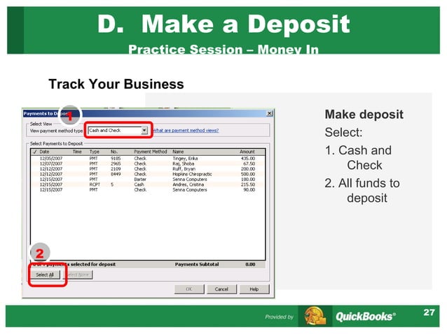Quickbooks Simple Start Presentation
