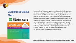 QuickBooks Simple Start Your Best Accounting Solution.pdf | Shareware ...