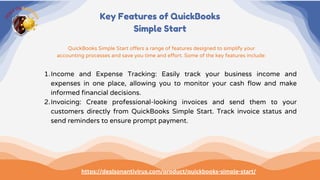 QuickBooks Simple Start Your Best Accounting Solution.pdf | Shareware ...