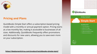 QuickBooks Simple Start Your Best Accounting Solution.pdf | Shareware ...