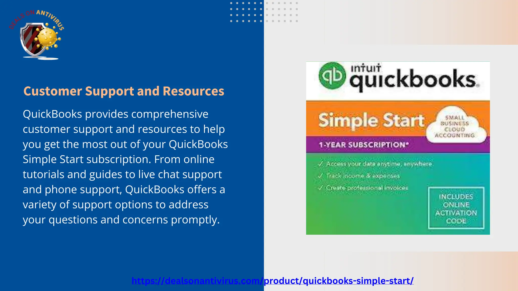 QuickBooks Simple Start Your Best Accounting Solution.pptx | Free Download