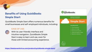 QuickBooks Simple Start Your Best Accounting Solution.pptx