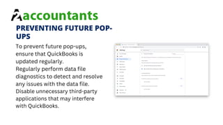 QuickBooks Utility Application Pop-ups Solutions and Steps.pdf