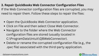 QuickBooks Web Connector Error QBWC1039 Causes and Solutions | PDF