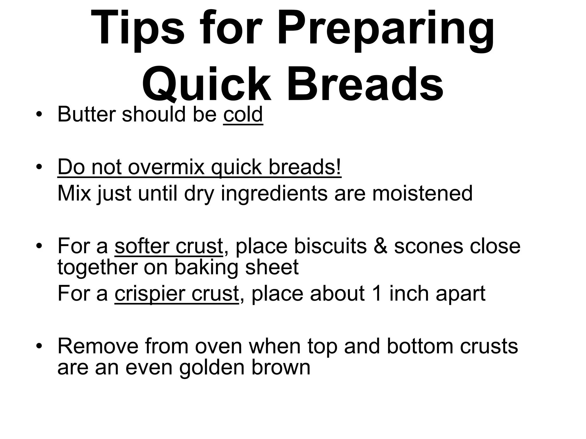 Quick Breads PowerPoint | PPTX