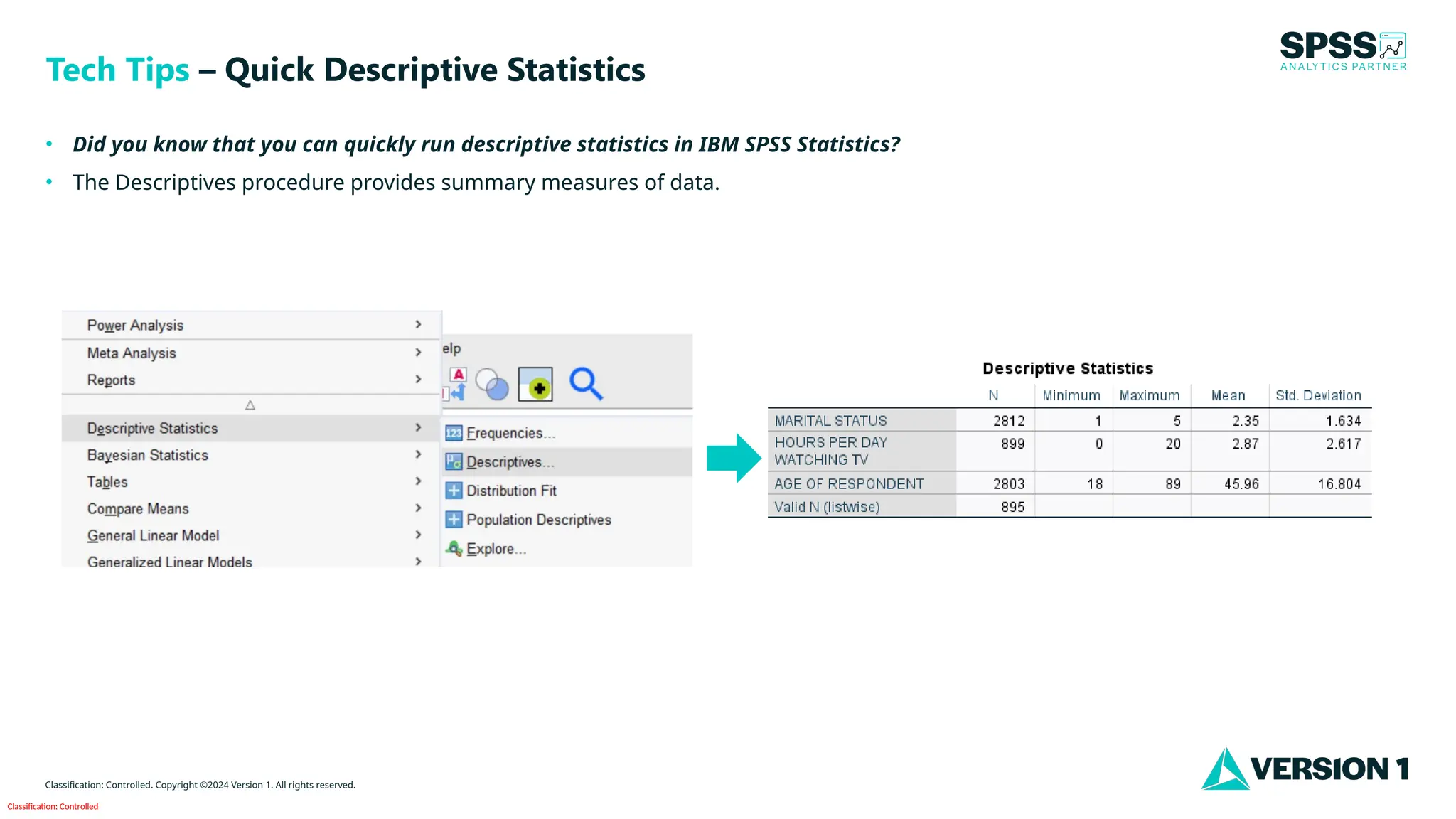 Quick Descriptives in IBM SPSS Statistics.pptx