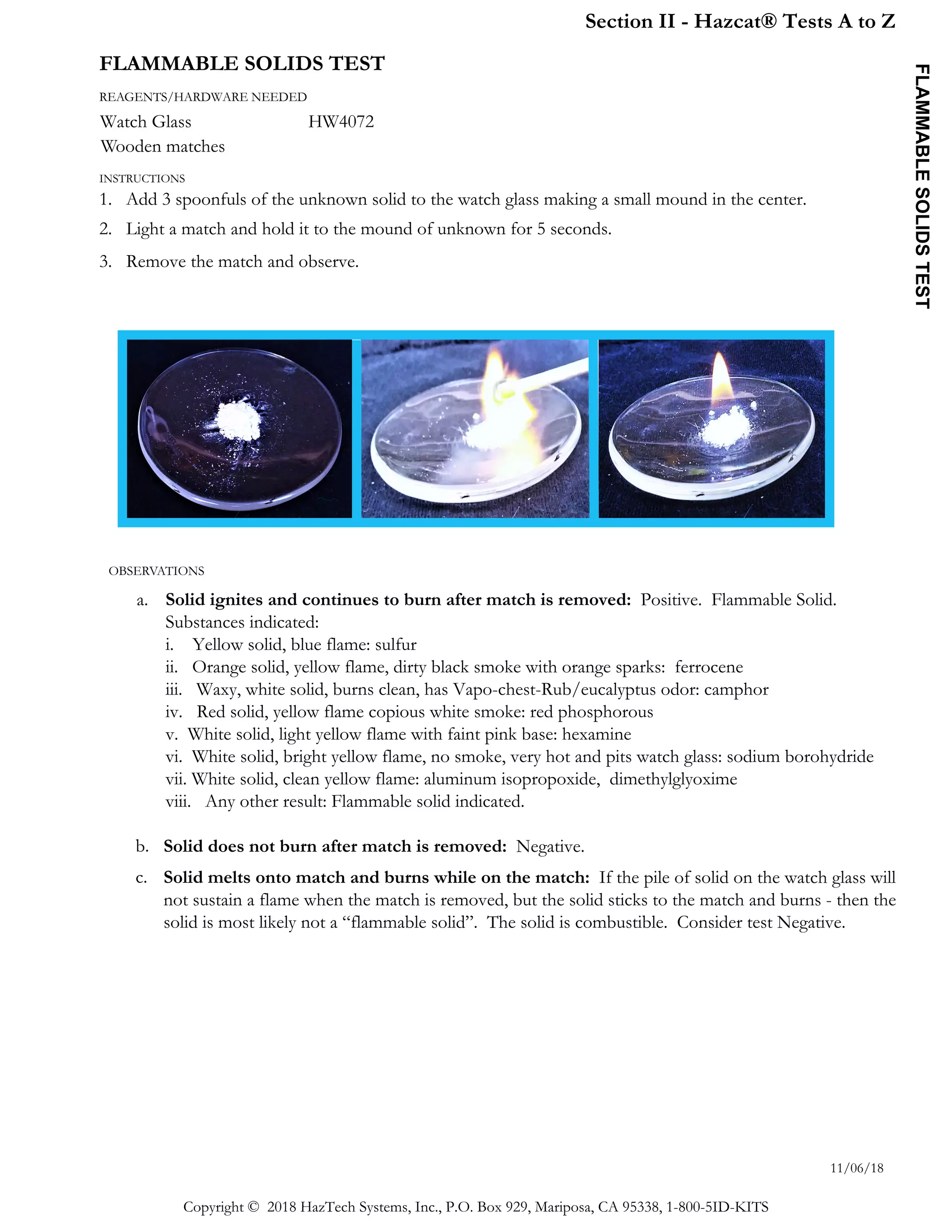 Quick dot hazard classification kit | PDF