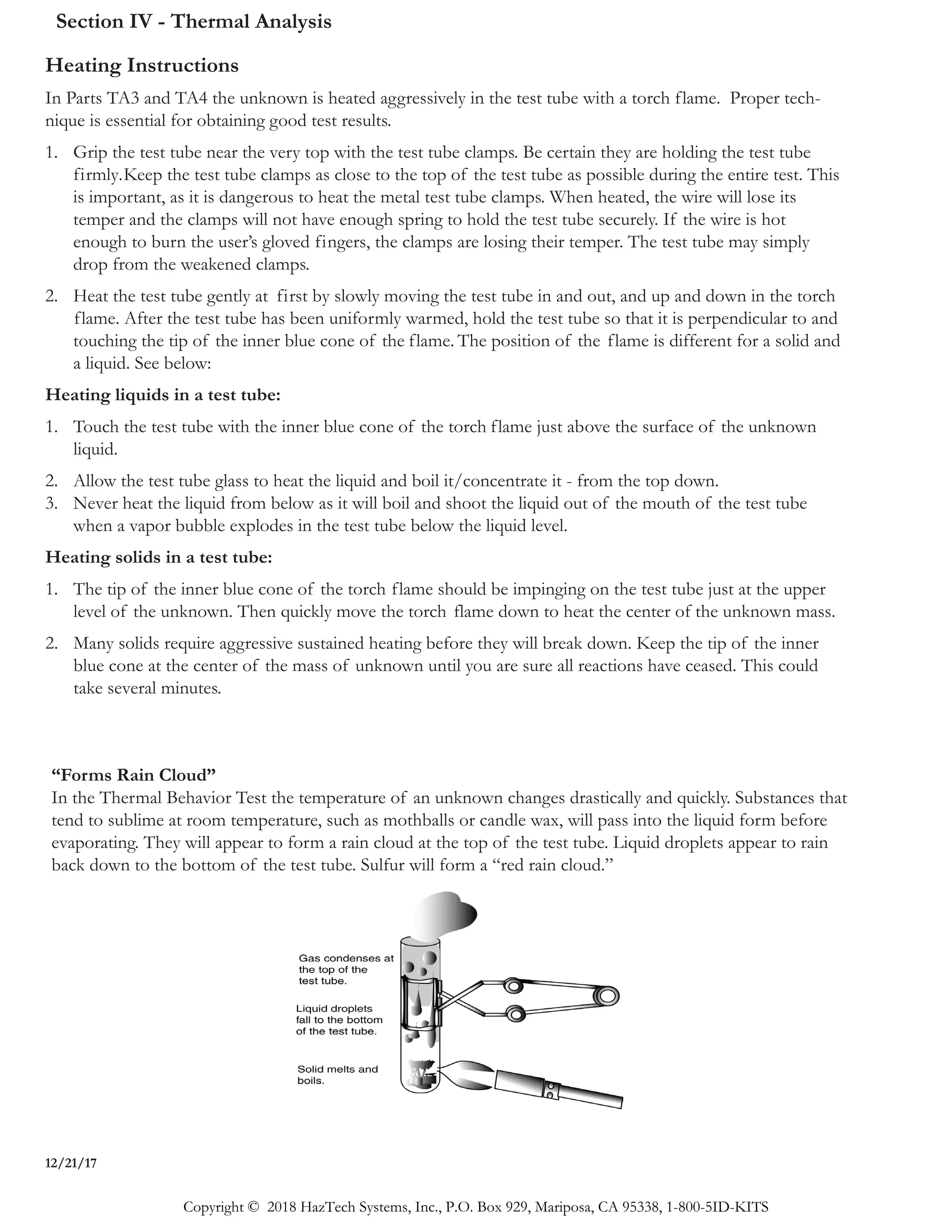 Quick dot hazard classification kit | PDF | Chemistry | Science