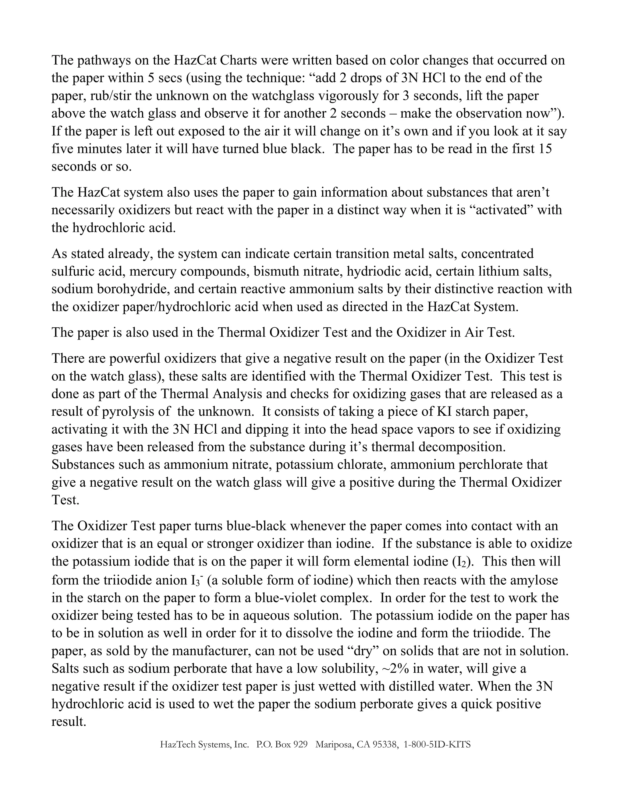 Quick dot hazard classification kit | PDF