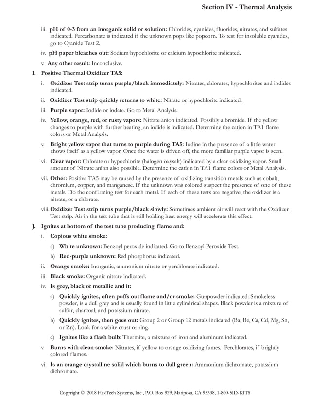 Quick dot hazard classification kit | PDF