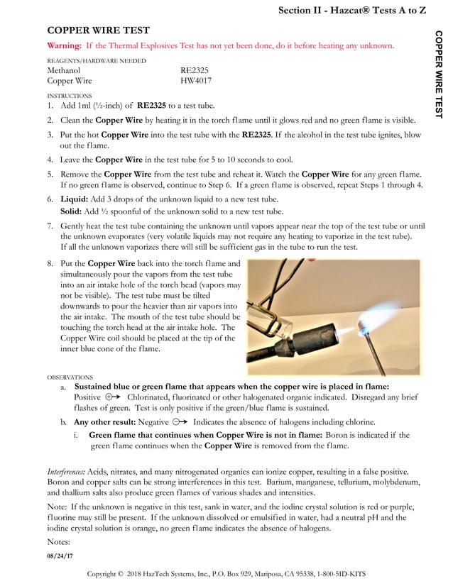 Quick dot hazard classification kit | PDF