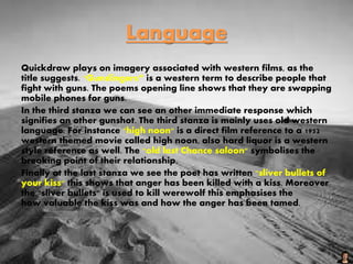 Quickdraw | PPTX | Western | Genres