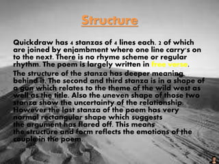 Quickdraw | PPTX | Western | Genres