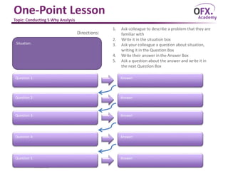 Quick & easy problem solving tools | PPT