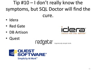 Quick & Easy SQL Tips | PPT