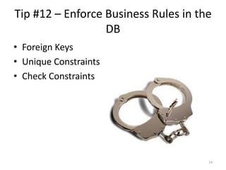 Quick & Easy SQL Tips | PPT