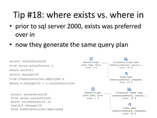 Quick & Easy SQL Tips | PPT
