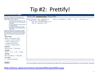 Quick & Easy SQL Tips | PPT