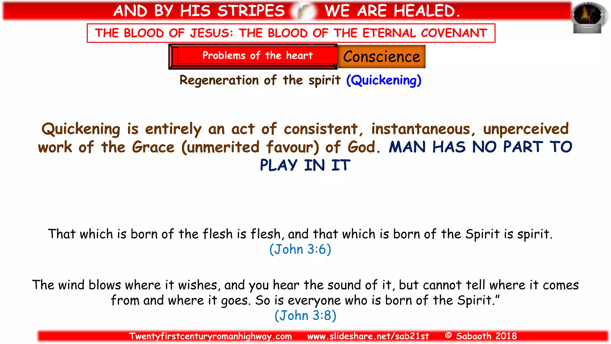 QUICKENING - Spiritual ‘Jump-start’ from the Holy Spirit | PPT