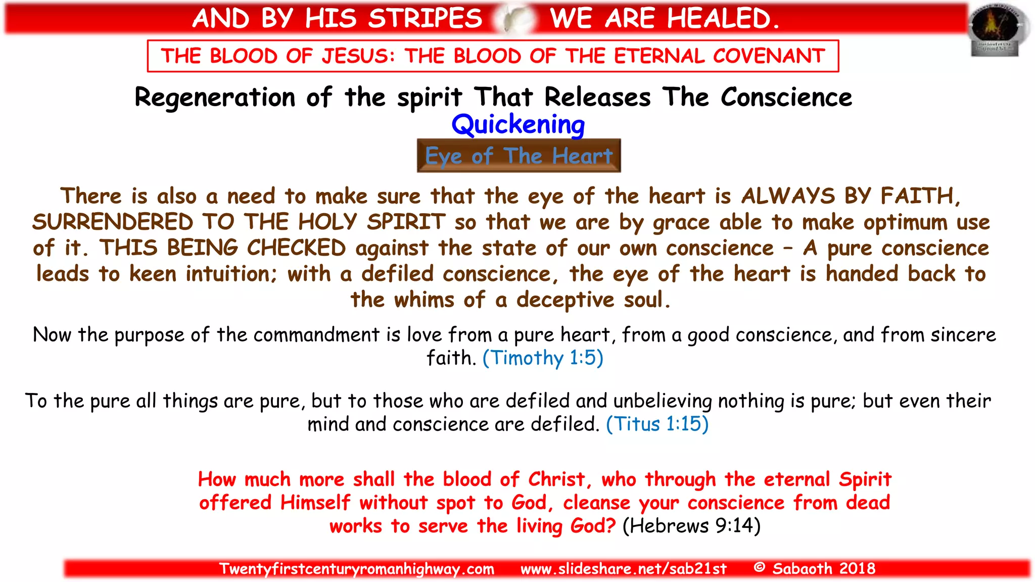 QUICKENING - Spiritual ‘Jump-start’ from the Holy Spirit | PPT