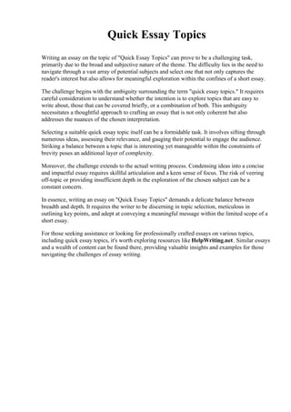 Quick Essay Topics.pdf