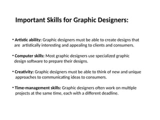 Quick facts about graphic designers | PDF