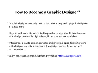 Quick facts about graphic designers | PDF