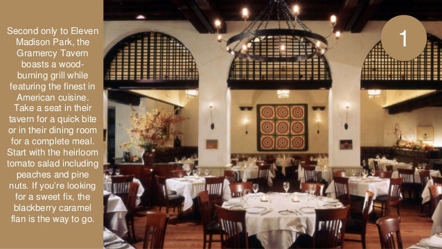 New York City: Quick Fine Dining Options