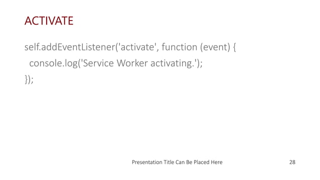 Quick Fetch API Introduction | PPTX