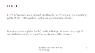Quick Fetch API Introduction | PPTX