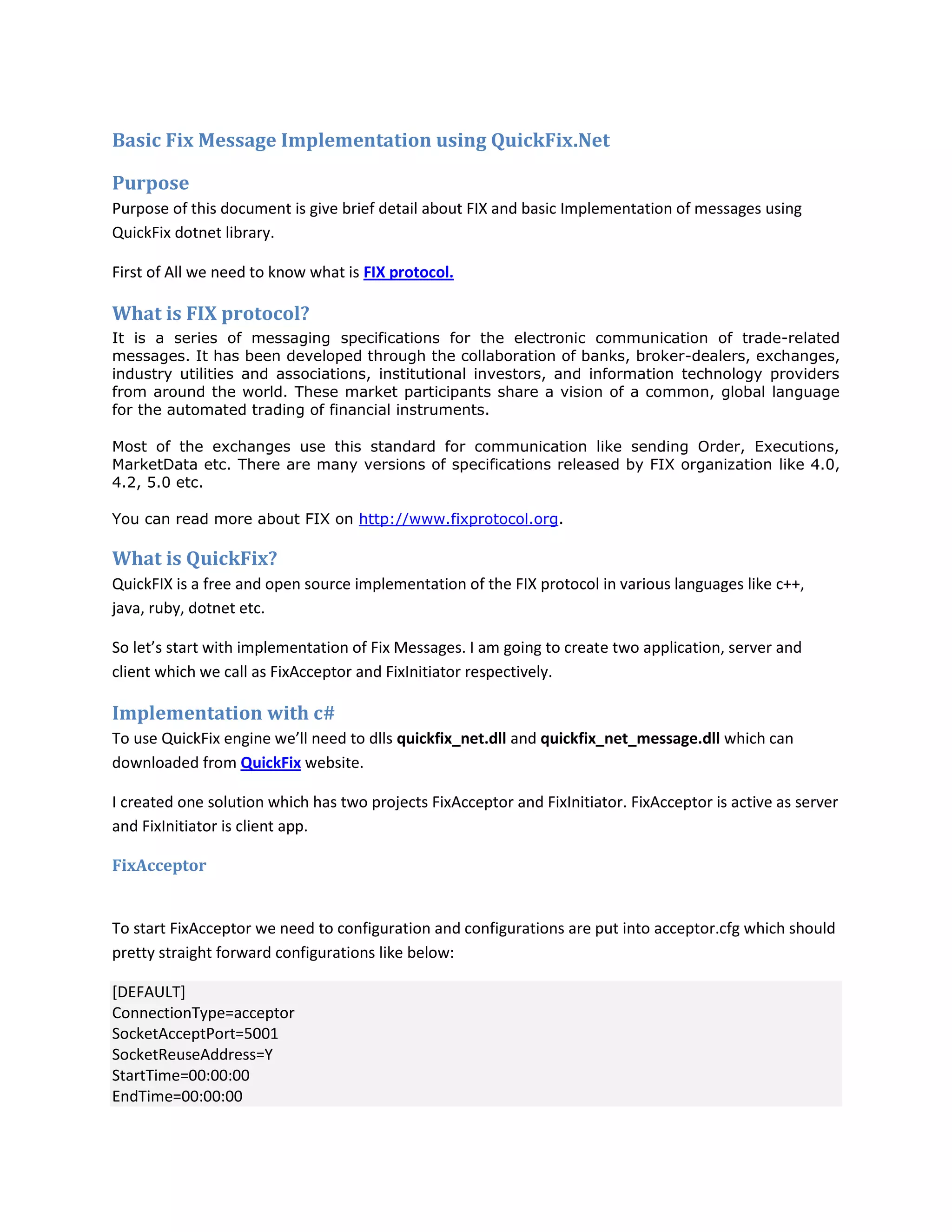 Quick Fix Sample | PDF