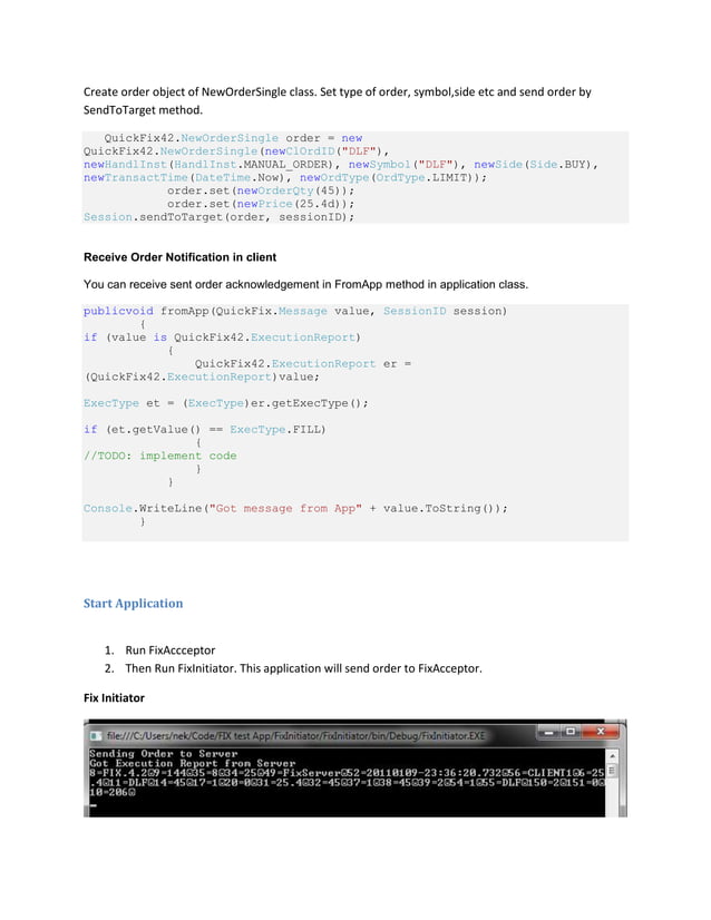Quick Fix Sample | PDF
