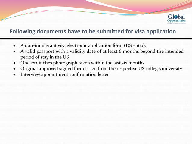 QUICK GUIDE - THE US STUDENT VISA PROCESS FOR INDIAN STUDENTS | PPTX ...