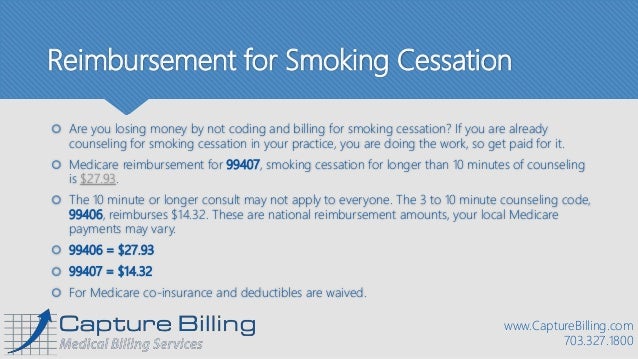 Quick Guide Billing for Smoking Cessation Services