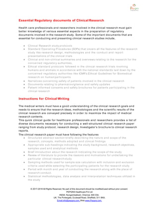 Quick guide for clinical practitioners and researchers | PPTX ...