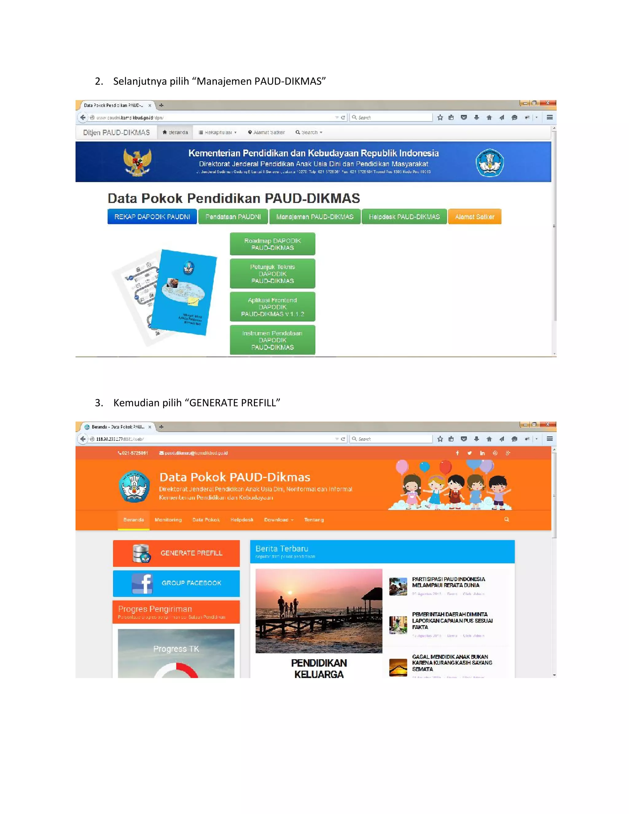 Quick guide front_end | PDF