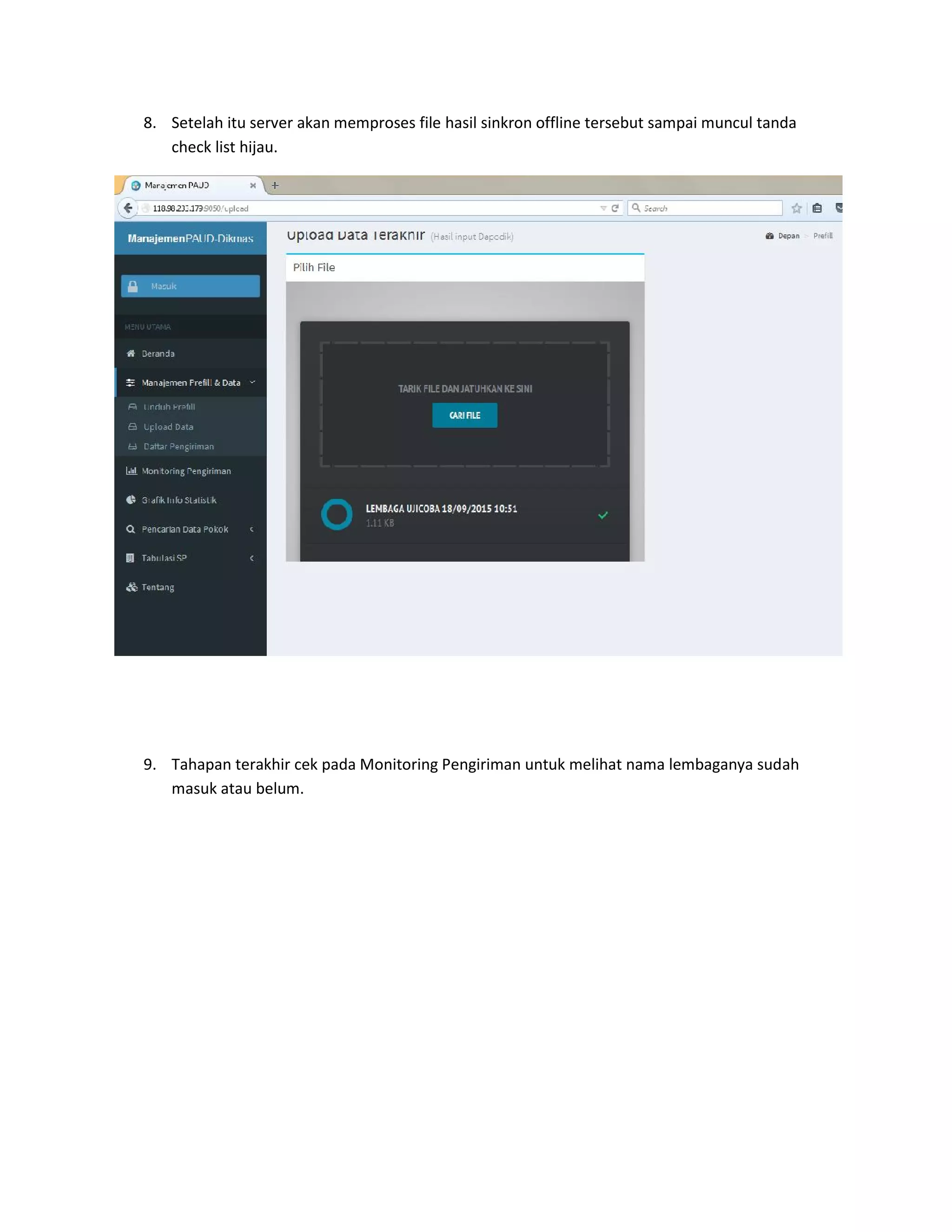 Quick guide front_end | PDF