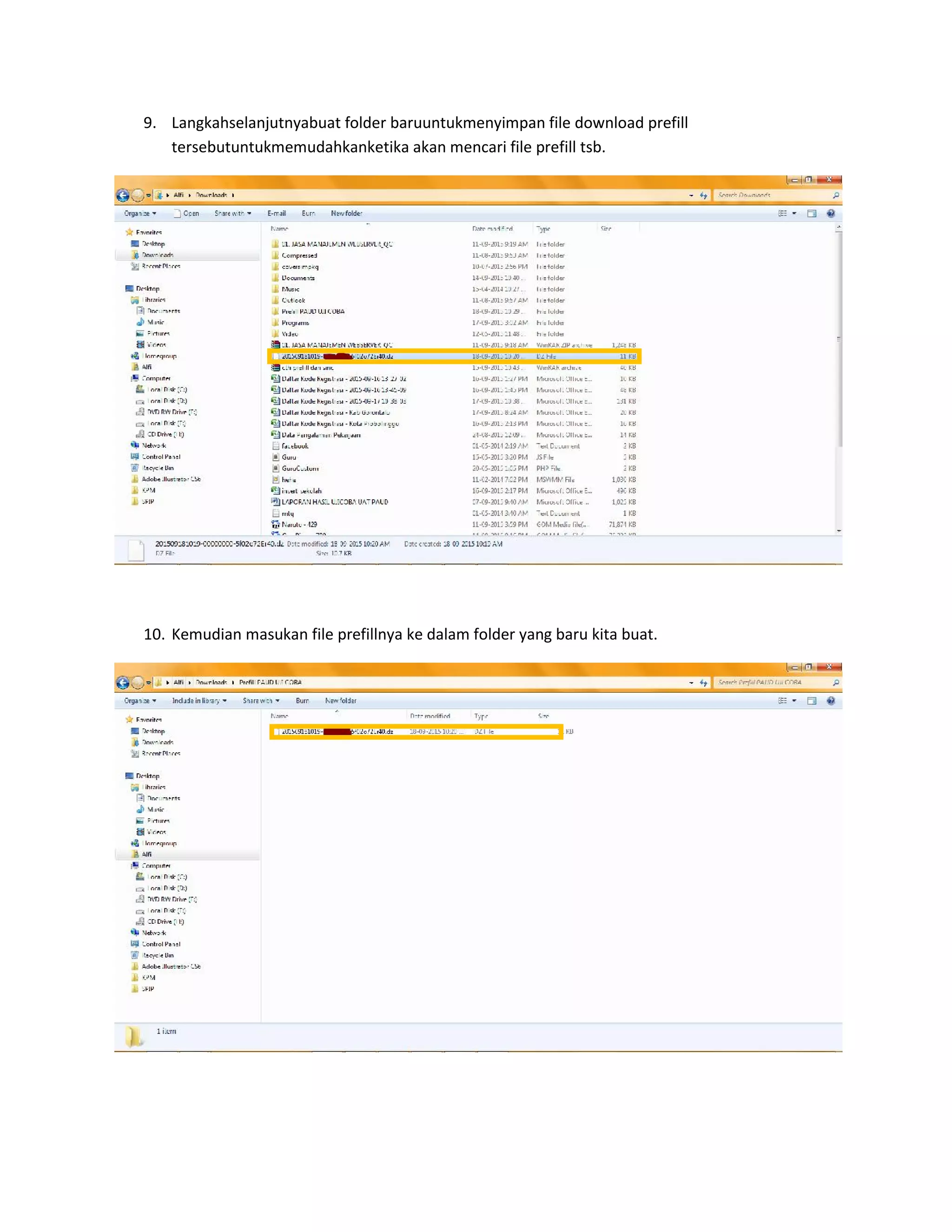 Quick guide front_end | PDF