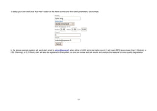 Quick Guide to Asterisk VQM | PDF